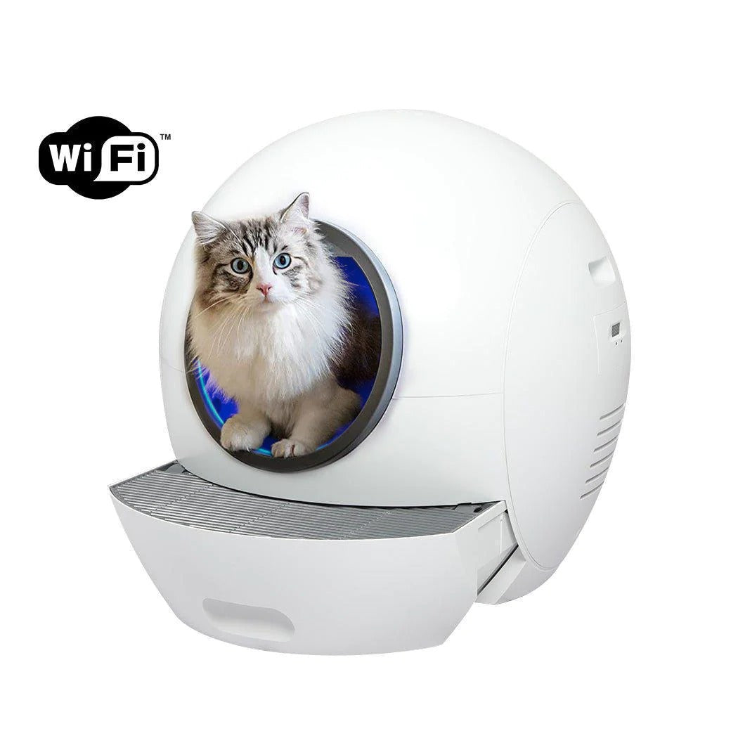 Automatic Smart Litter Box with WiFi – FurryMart